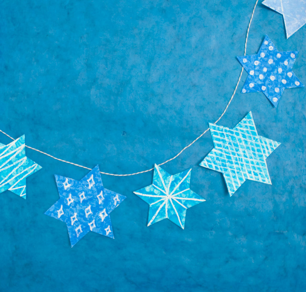 STAR OF DAVID GARLAND – Do-A-Dot Art